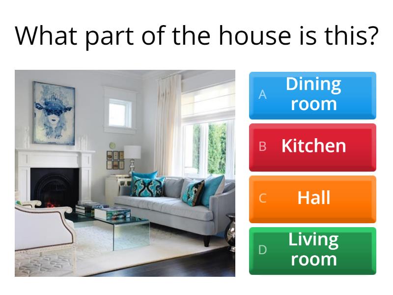 Parts of the house and furniture - Quiz