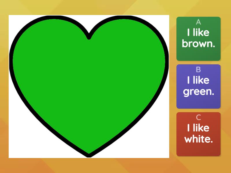 2.5. Colours - I Like Colours - Quiz