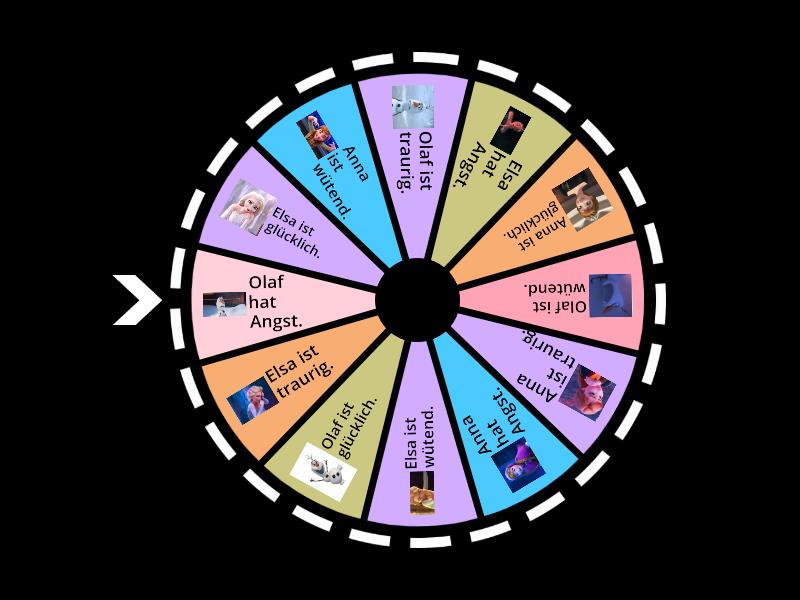 Emotionen Frozen - Random wheel