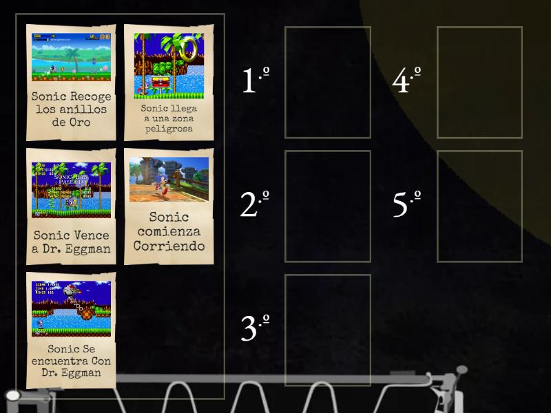 Secuencias Sonic - Rank order
