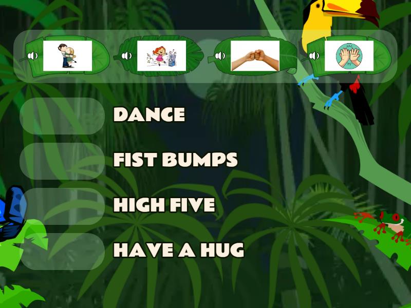 SONG KIDS - HOW DO WE SAY HELLO - Une las parejas