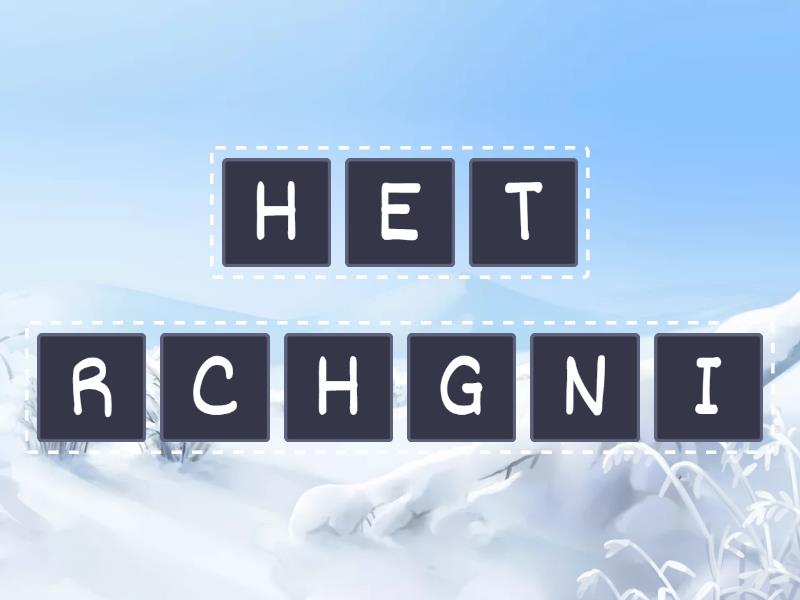 Christmas - Anagrama