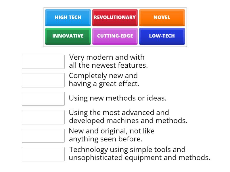 INVENTIONS - Match up