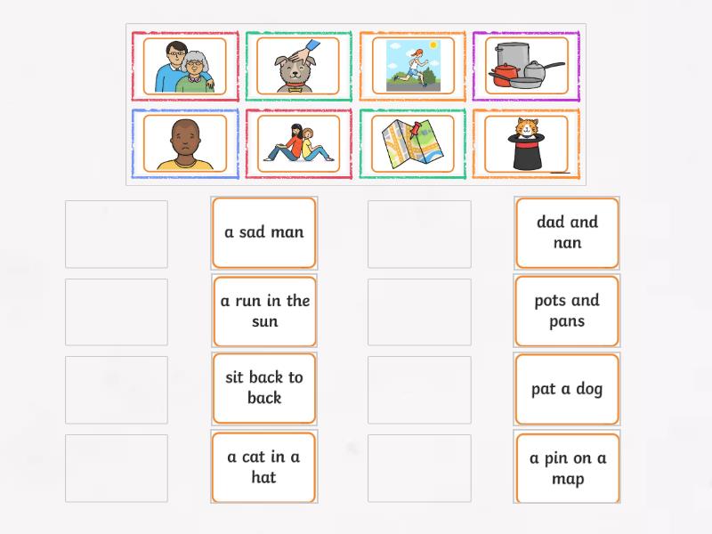 Pictures & captions sentence Matching - Match up