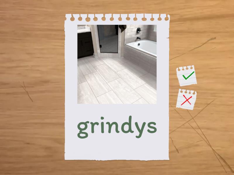 At home - Flash cards