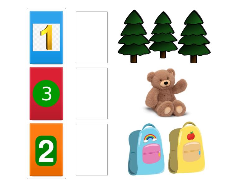 3 age numbers - Match up