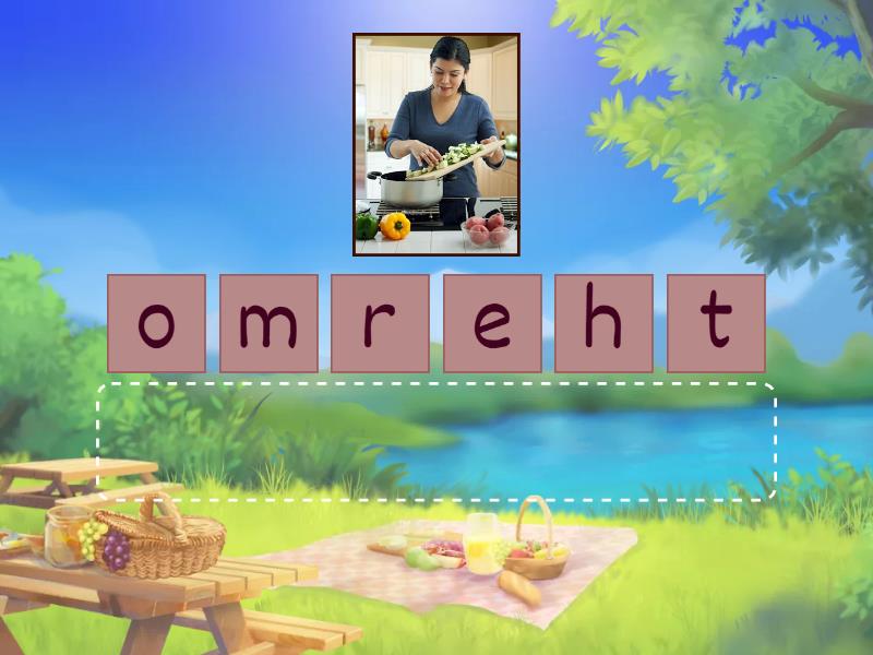 Primary Path 1. unit 1. lesson 1. Family. - Anagram