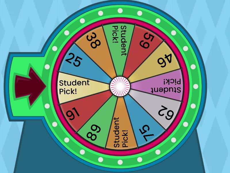 Sketching Tens & Ones Practice - Spin the wheel