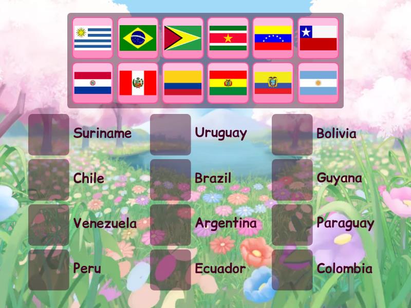 South America - Match up