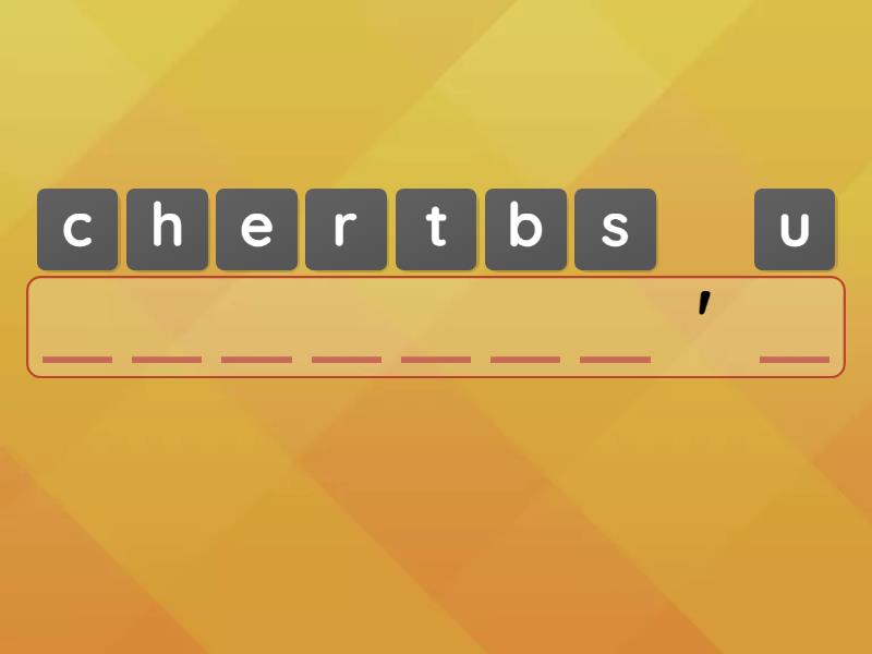 AS4 Types of Shops - Anagram