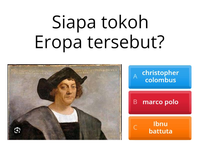 Tokoh penjelajahan Eropa - Quiz