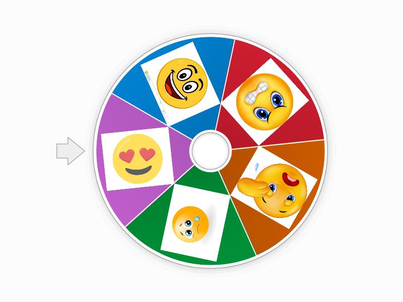 Juego Ruleta De Las Emociones Spin The Wheel