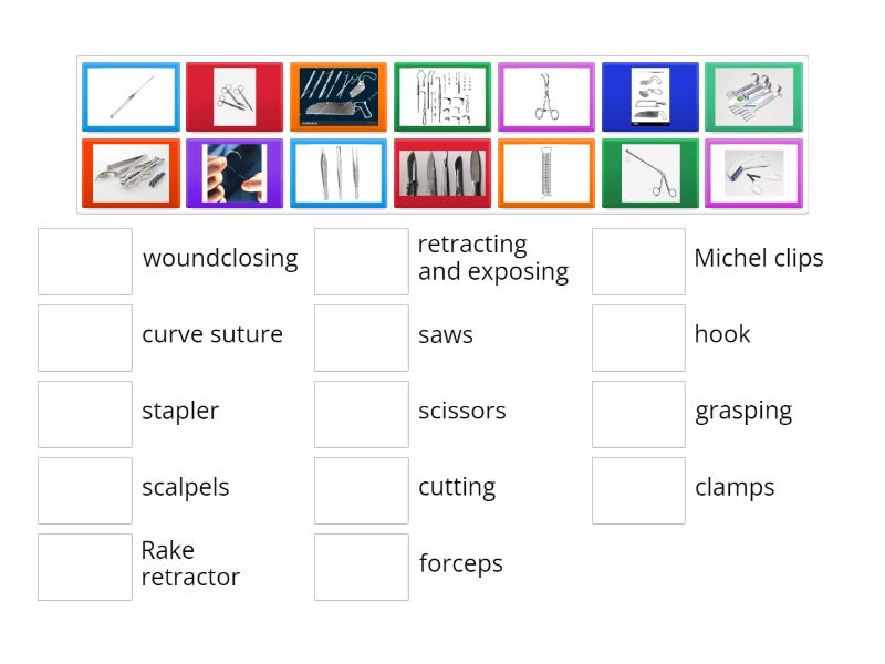 Surgical tools - Match up