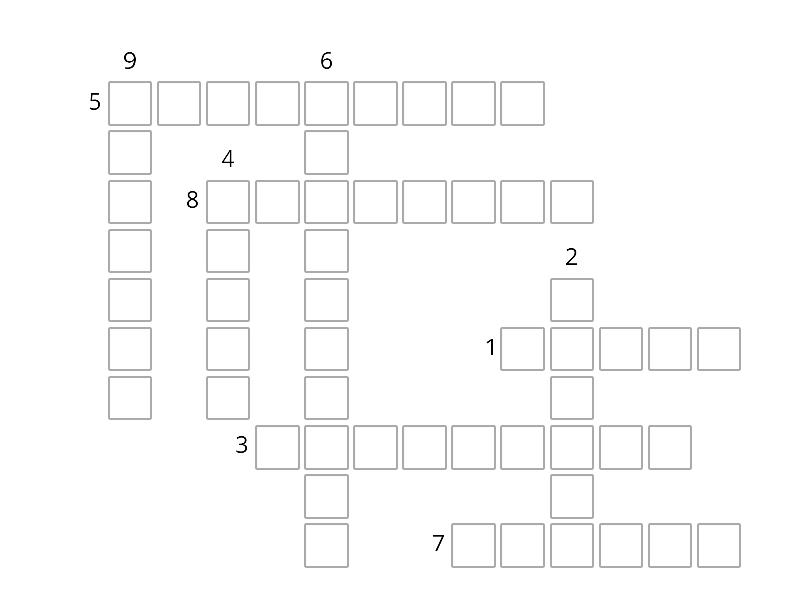 Phrasal verb - Crossword