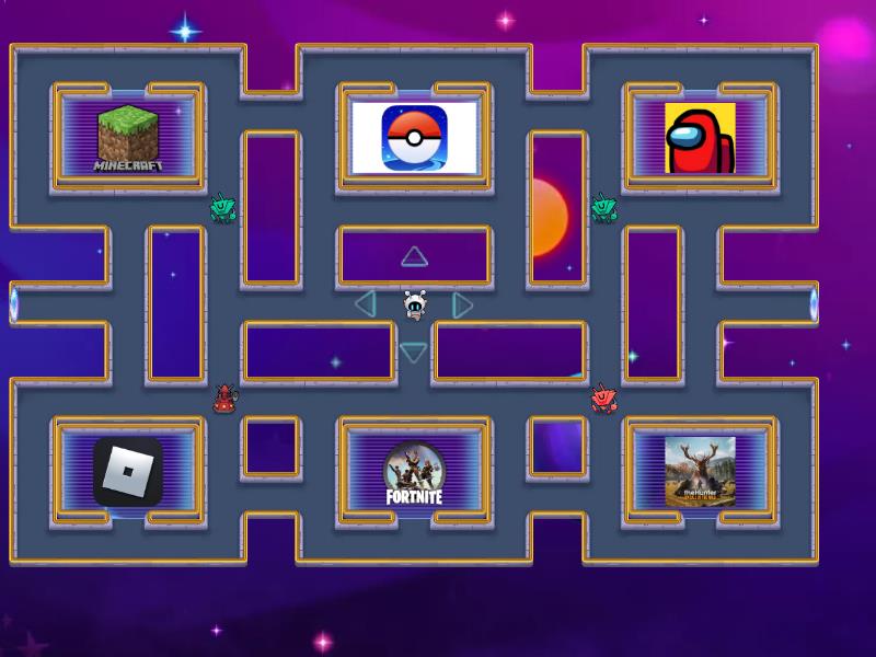 Video games - Maze chase