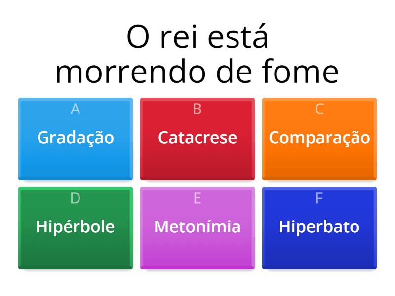 Figuras de linguagem - Quiz