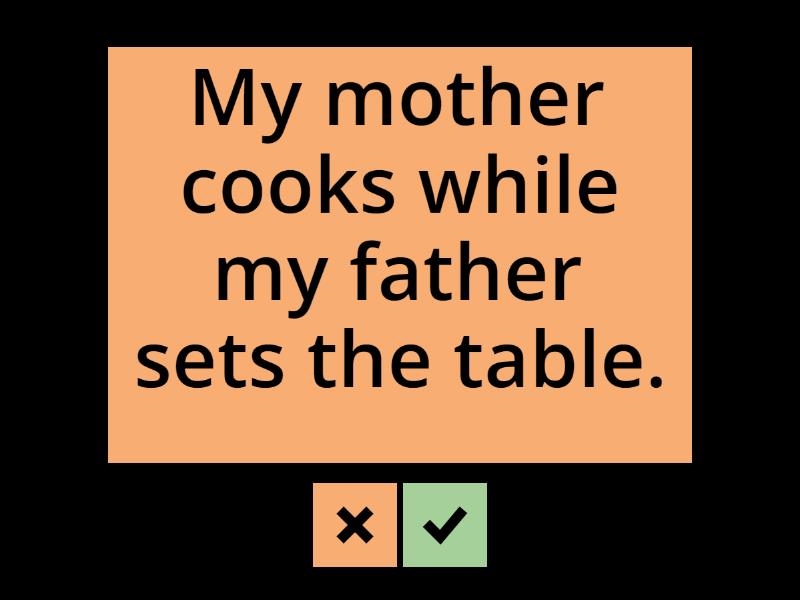 Ger: Using conjunctions in sentences - Flash cards