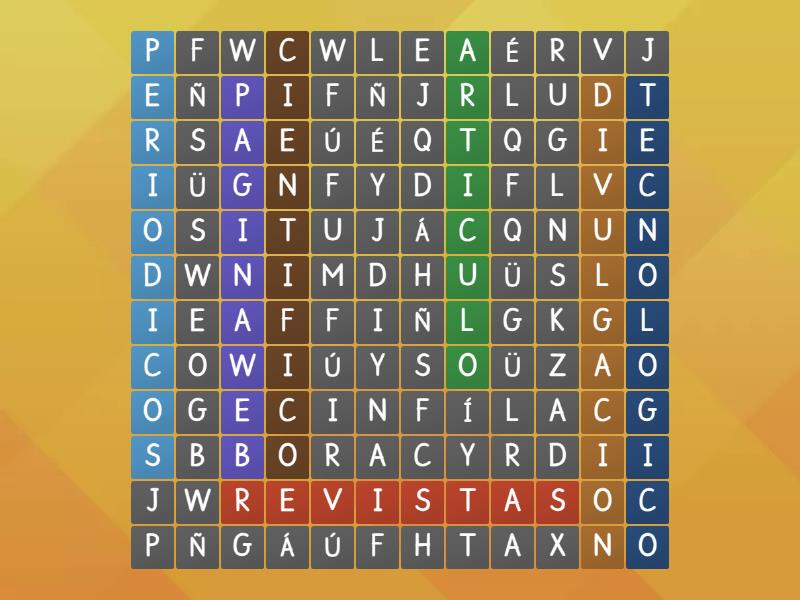 Artículos de divulgación - Sopa de letras