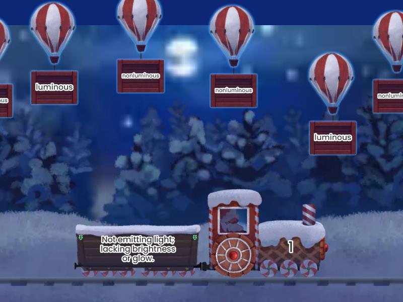 Classification of Materials - Balloon pop