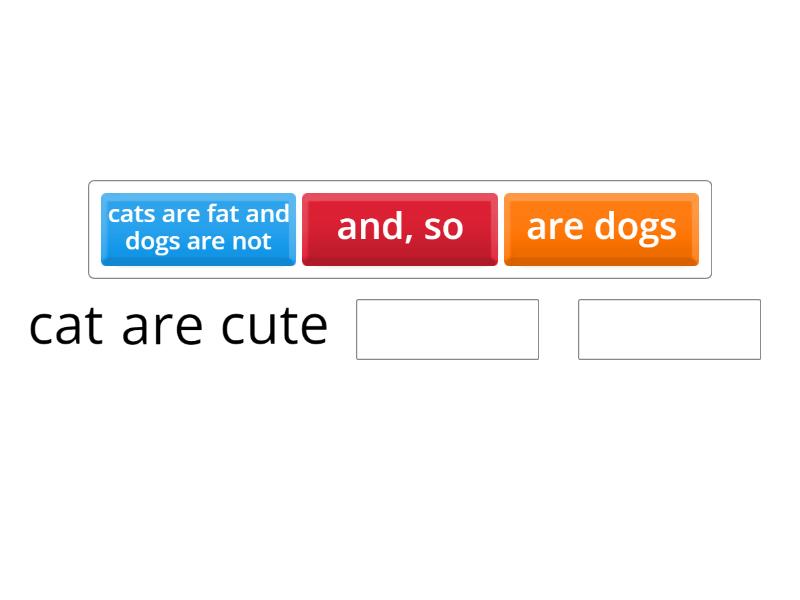 cats - Complete the sentence