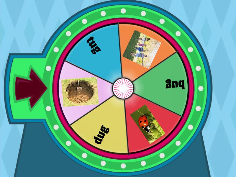writing hippo - Spin the wheel