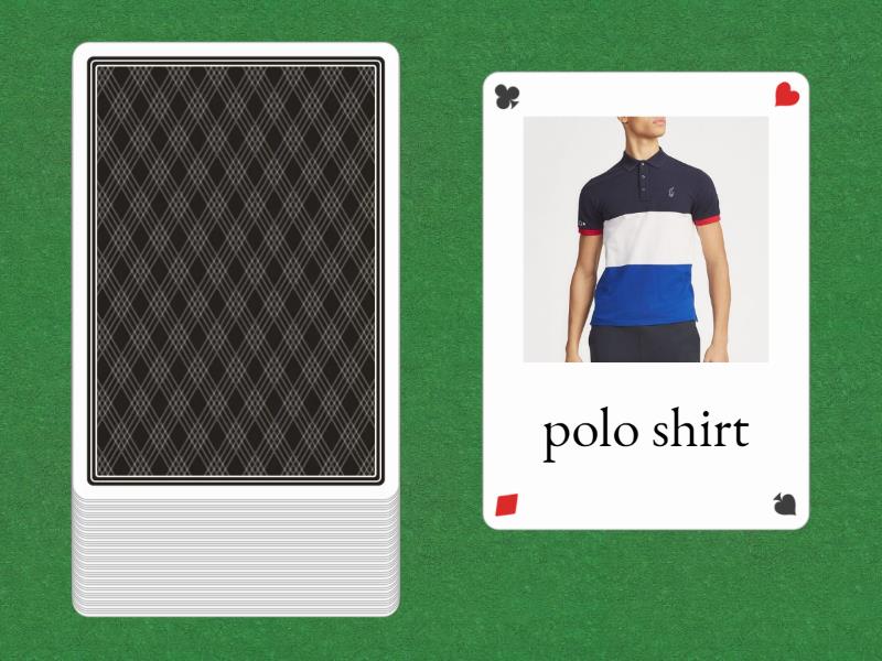 CLOTHES - Speaking cards