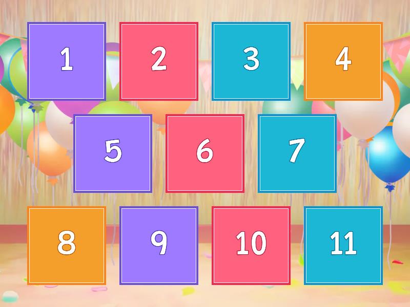 Numbers from 40 to 50 - Open the box