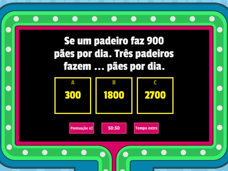 Show da Regra de Três - Game show de TV