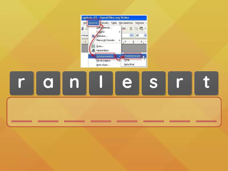 POWERPOINT - Anagram