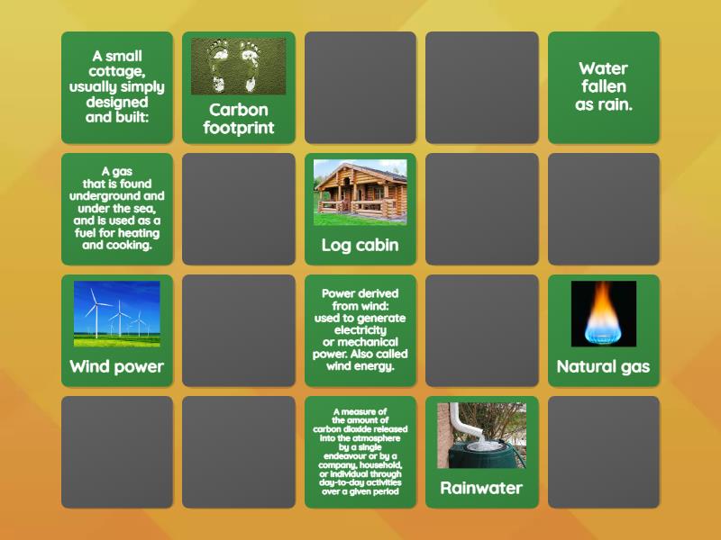 Compound nouns - Matching pairs