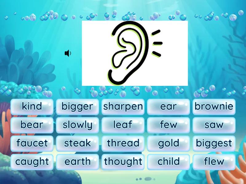 Special Sounds Chart 5 - Find the match