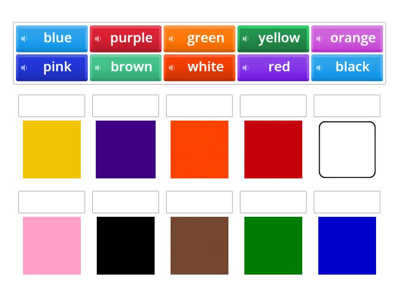 colors memory game - Une las parejas