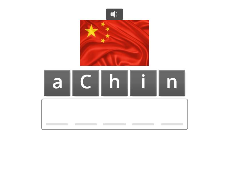 Countries - Anagrama