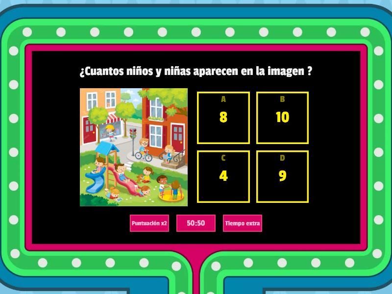 Atencion y concentracion - - Gameshow quiz