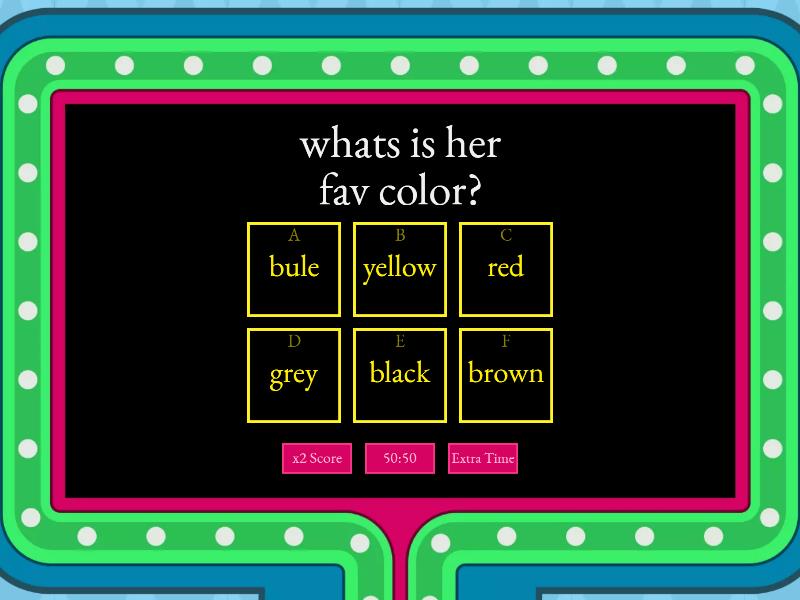 Do you know Lori? - Gameshow quiz