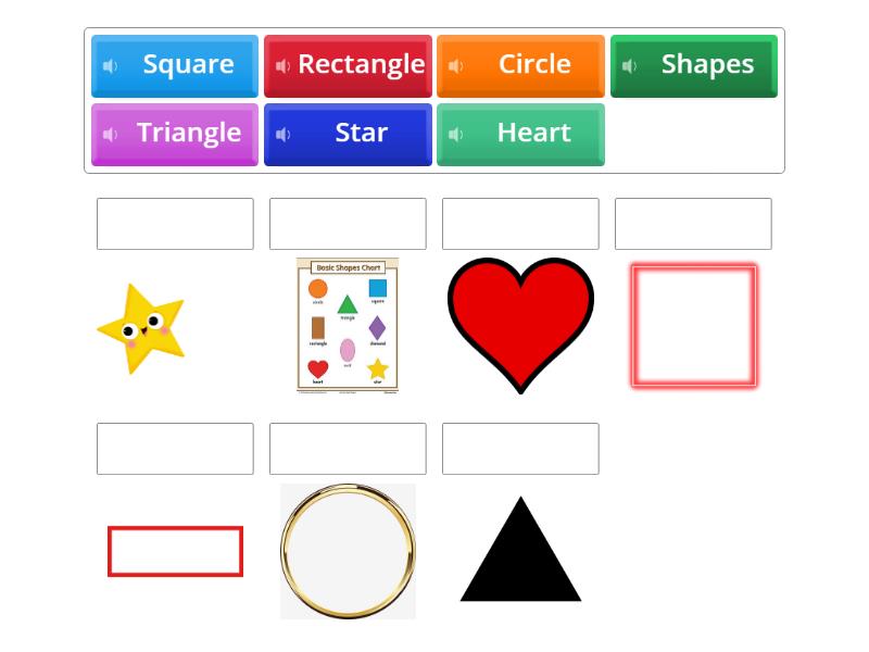 4.3 colorful quilts with shapes ( match up) - Une las parejas