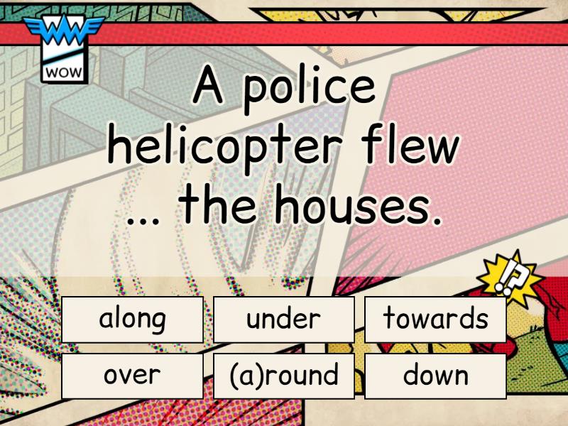 B1.1 EXPRESSING MOVEMENT (PART 1) - Find the match