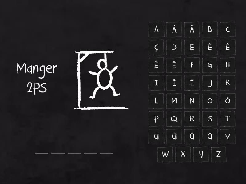 J&A - Le pendu - Hangman