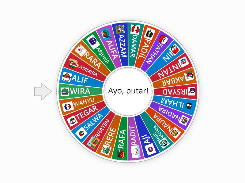 BOLA PANAS 7C - Spin the wheel