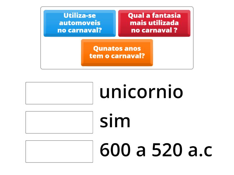 Carnaval - Match up