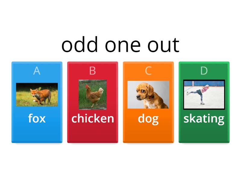 odd one out 2 BMS - Quiz