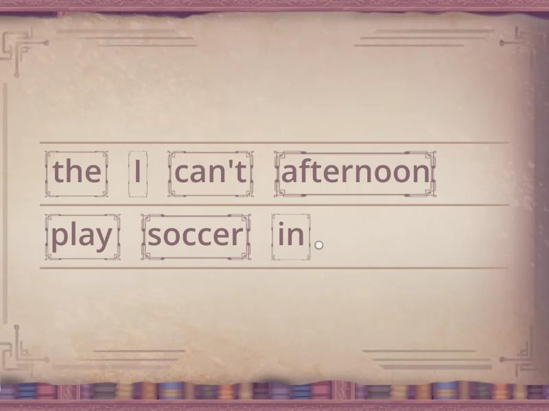 extra practice - Unjumble