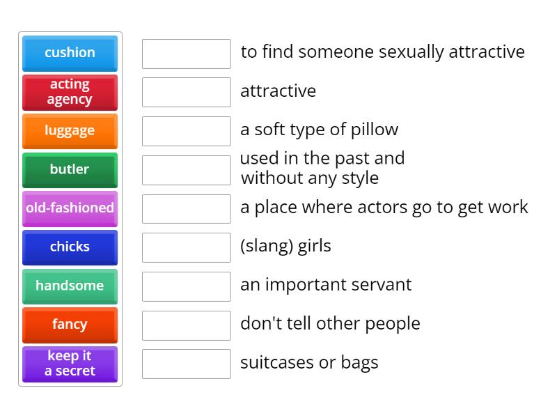 Matching words (Part 1) - Match up