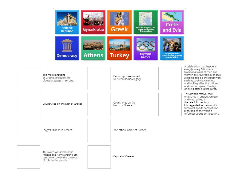 Greco-Roman Legacy - Match up