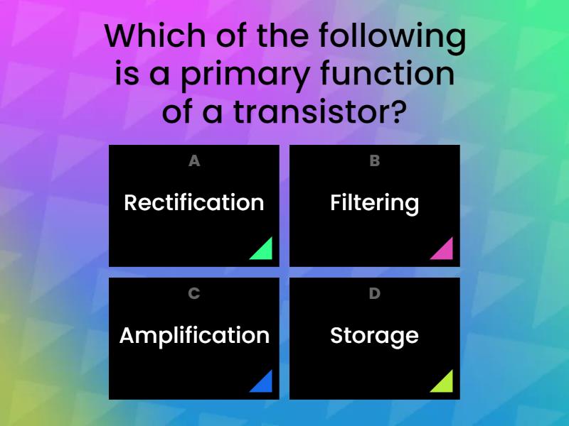 Basic Electronics - Quiz