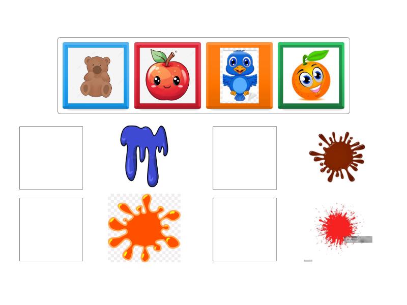 Pictograma de colores - Match up