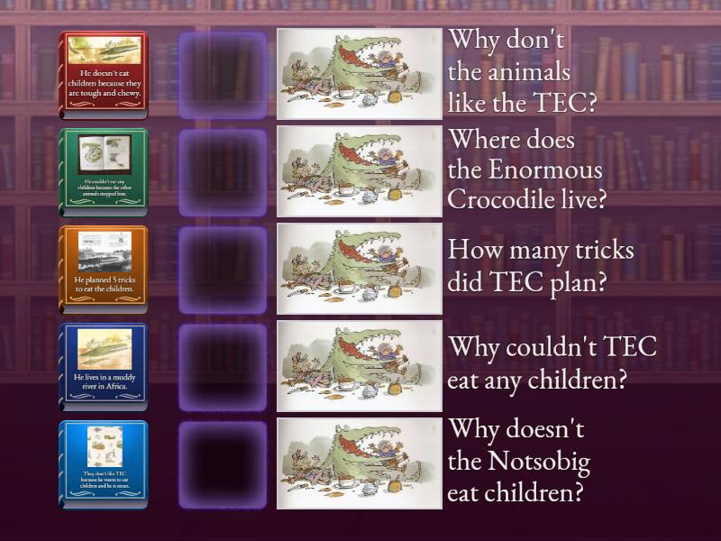 TEC COMPREHENSION 1 - Match up