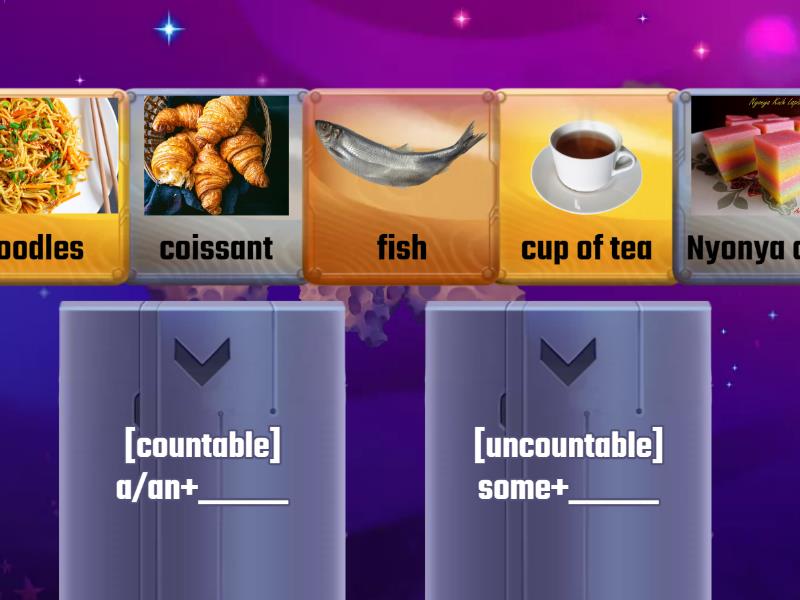 翰林Here We Go 6 U3 countable & uncountable - Speed sorting