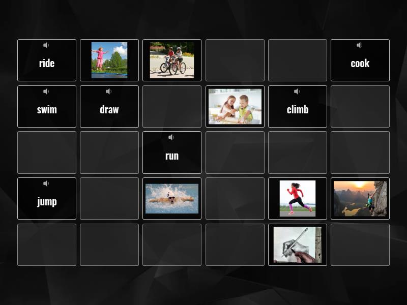 GG1 5.1 Action verbs - Parejas