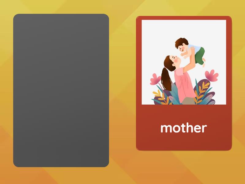 My family - Speaking cards